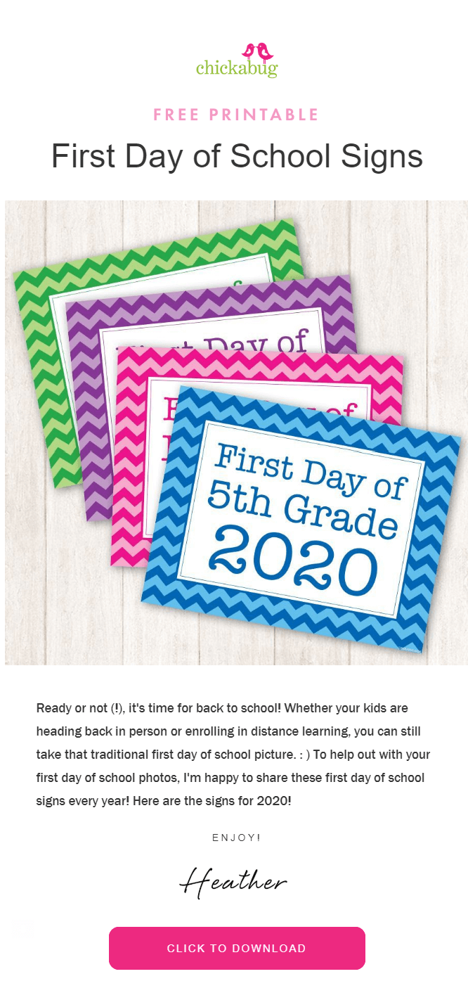 How to Create a Great Back to School Email | Blog